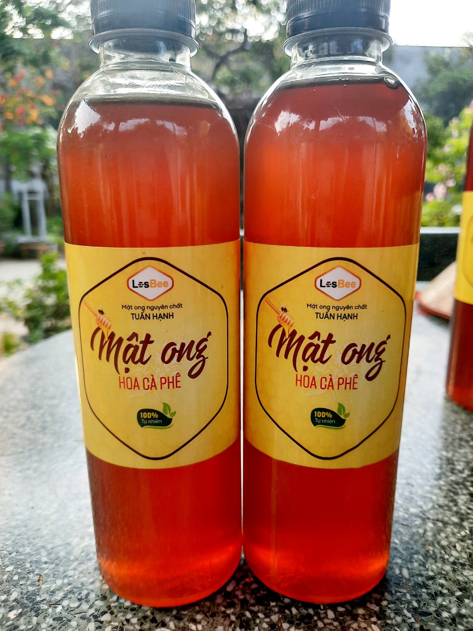 Mật ong hoa cà phê 500 ml - Cửa hàng mật ong Tuấn Hạnh